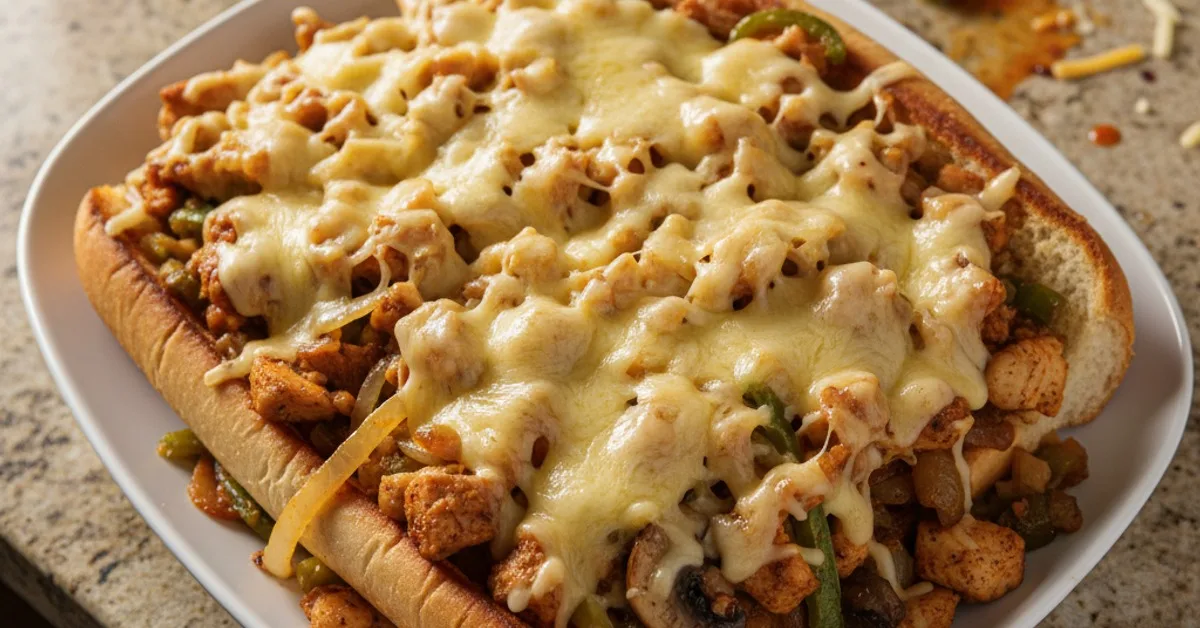 Savor the Ultimate Cheesy Chicken Philly Cheese Steaks